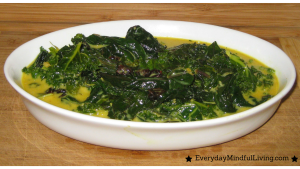 Coconut Kale Curry - Everyday Intentional Living