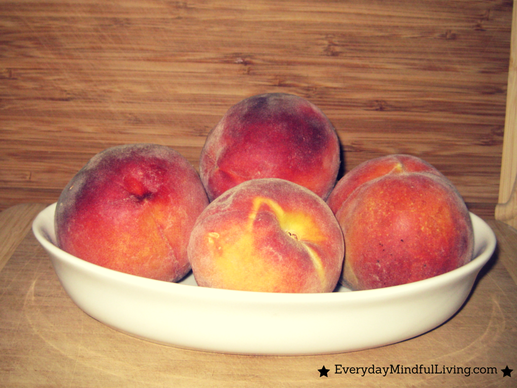 Healthy Snack: Fresh Peaches - Everyday Intentional Living